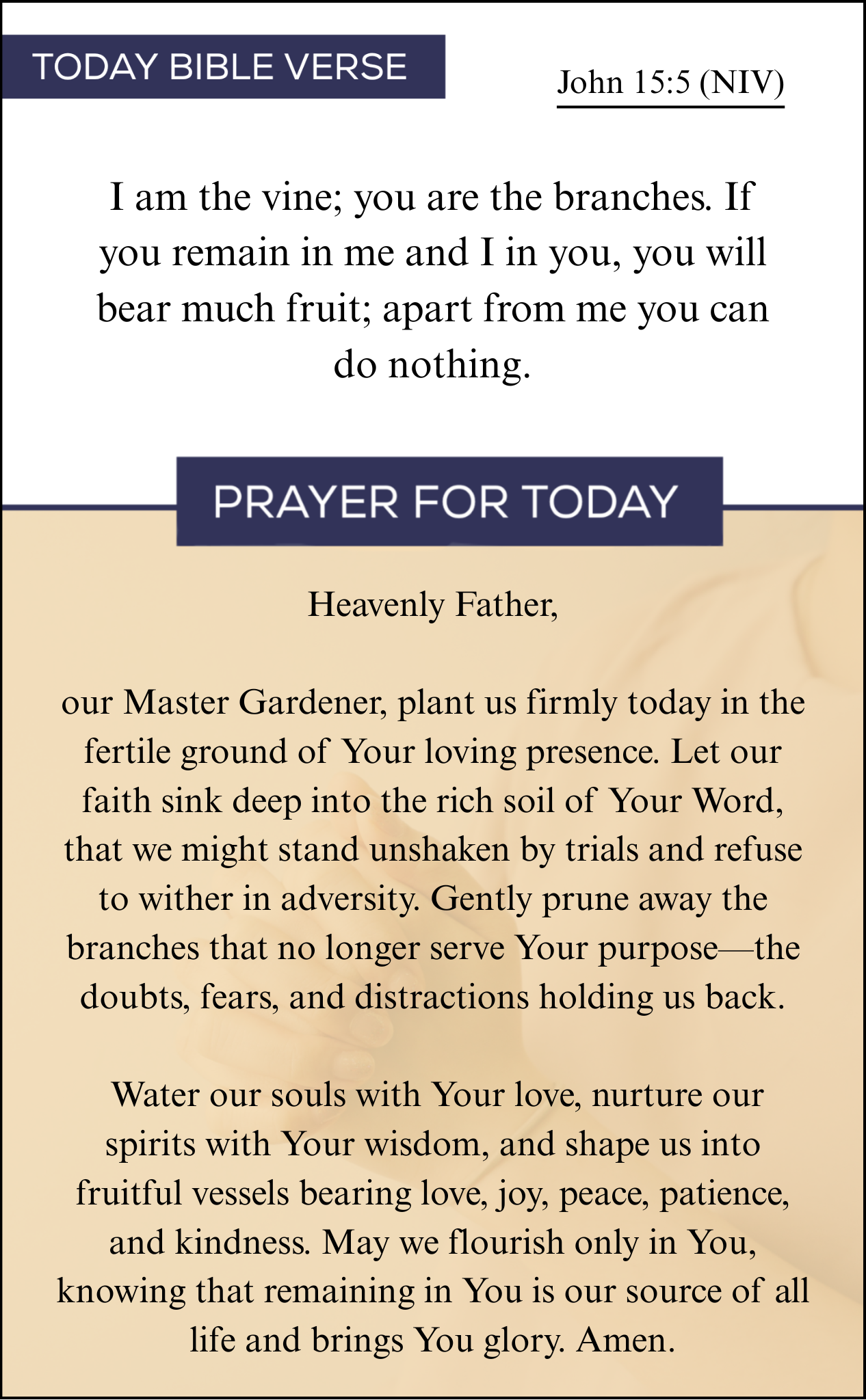 Random Bible Verse of the Day - May 01, 2025