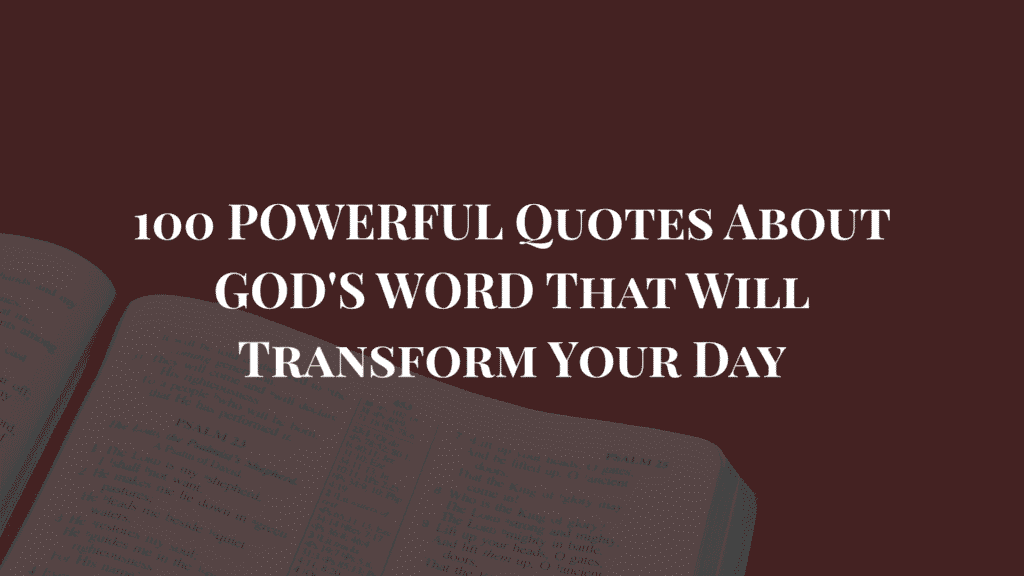 God's Word for Today - 100 Powerful Faith Quotes & Devotions